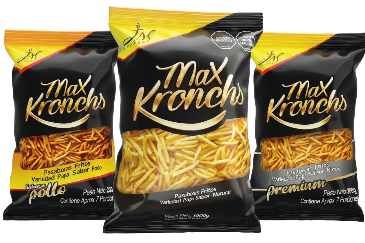 JAS Fritos | Max Kronchs - Chicharrón Crocante y Pasabocas Artesanales