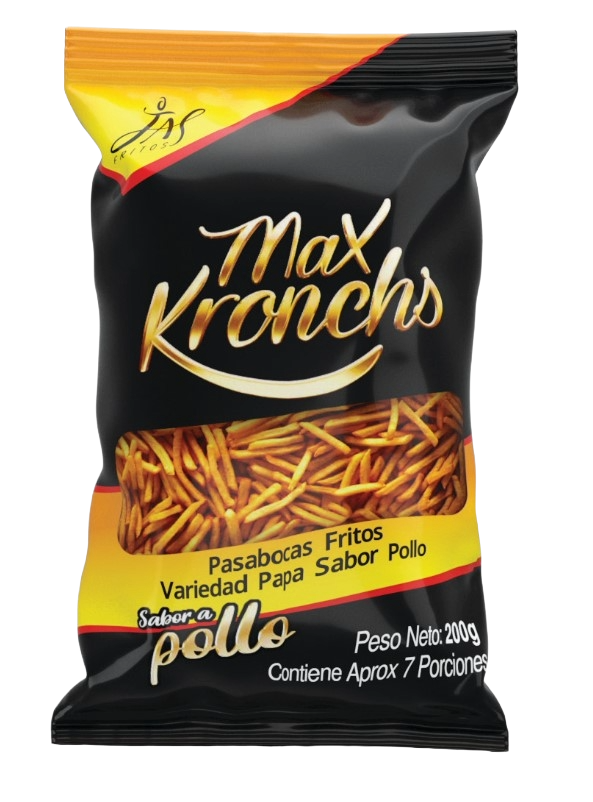 JAS Fritos | Max Kronchs - Chicharrón Crocante y Pasabocas Artesanales